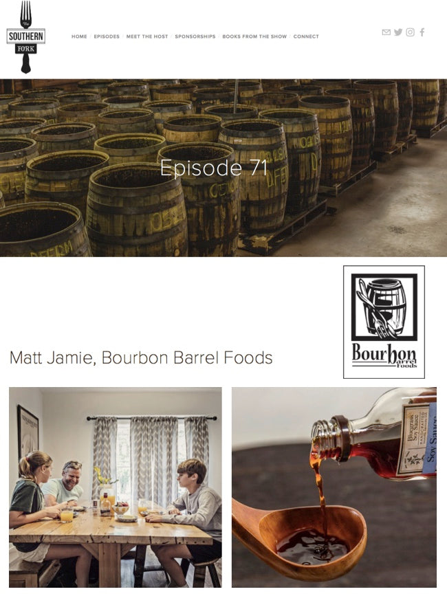 Founder Matt Jamie Sits Down with The Southern Fork – Bourbon Barrel Foods