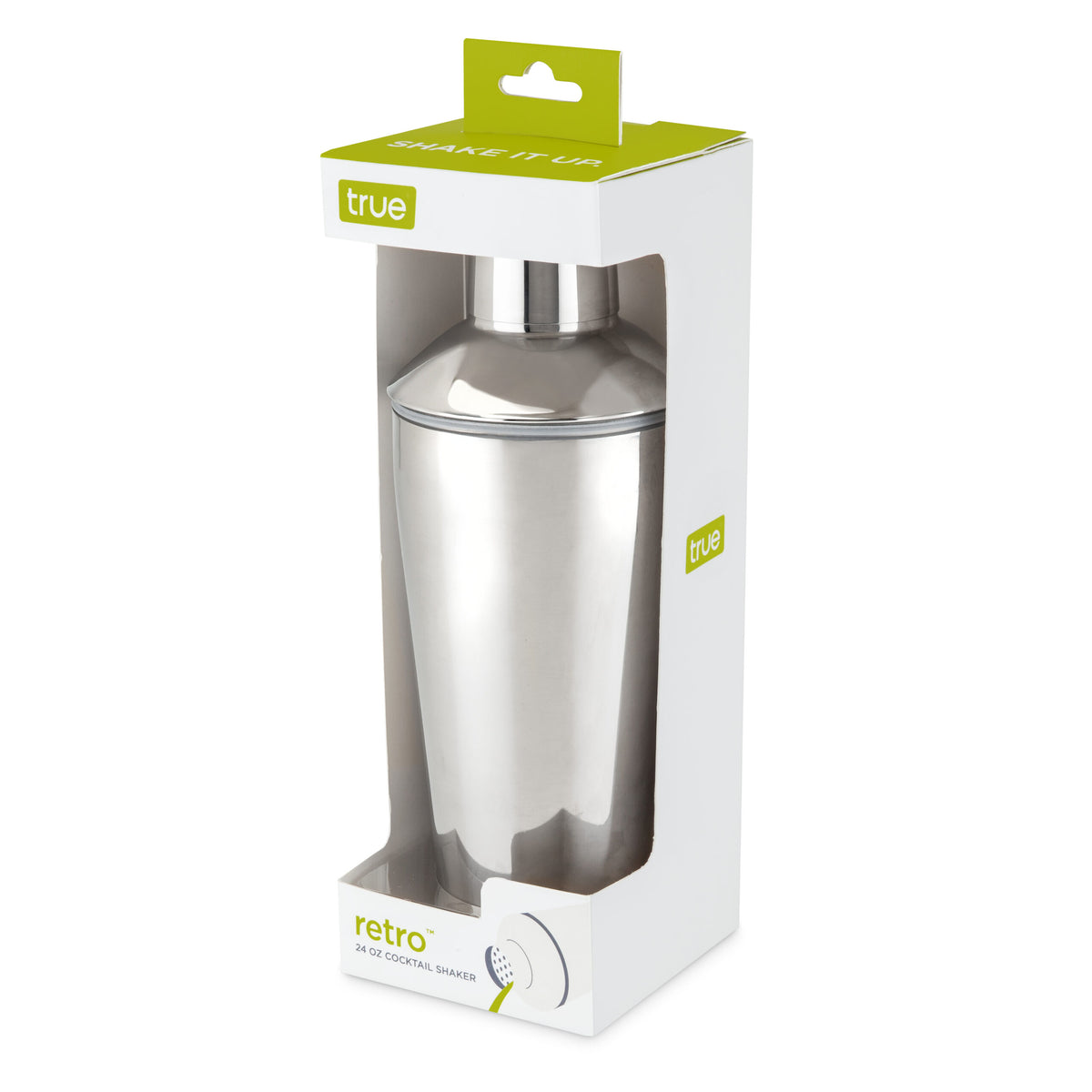 True - Retro 24 oz Cocktail Shaker - Stainless Steel – Bourbon Barrel Foods
