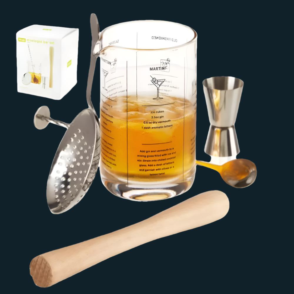 Mixologist Bar Set by True – Bourbon Barrel Foods