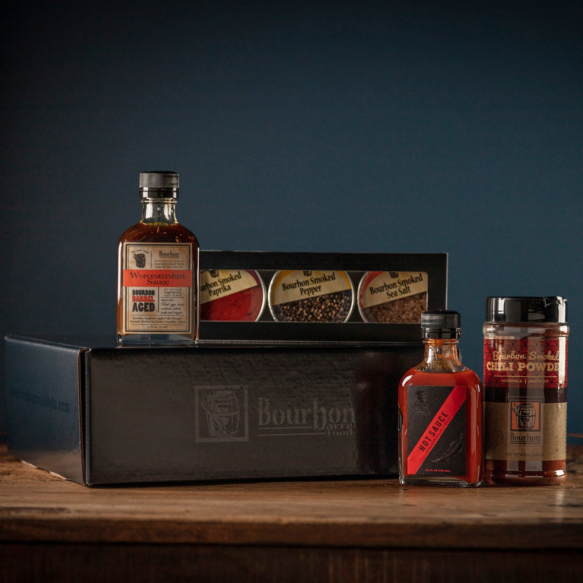 GIFT BOX - Bourbon Barrel Chili & Cheese – Bourbon Barrel Foods