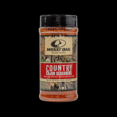 Mossy Oak Seasoning - Country Cajun Seasoning – Bourbon Barrel Foods
