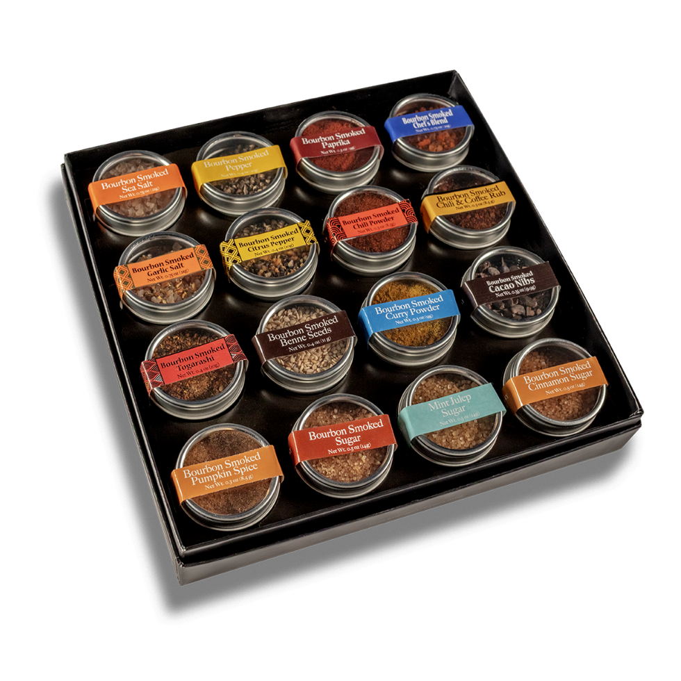 The Nice Box - Filled with Bourbon Smoked Sugar and Spice - 16 Mini Ti ...