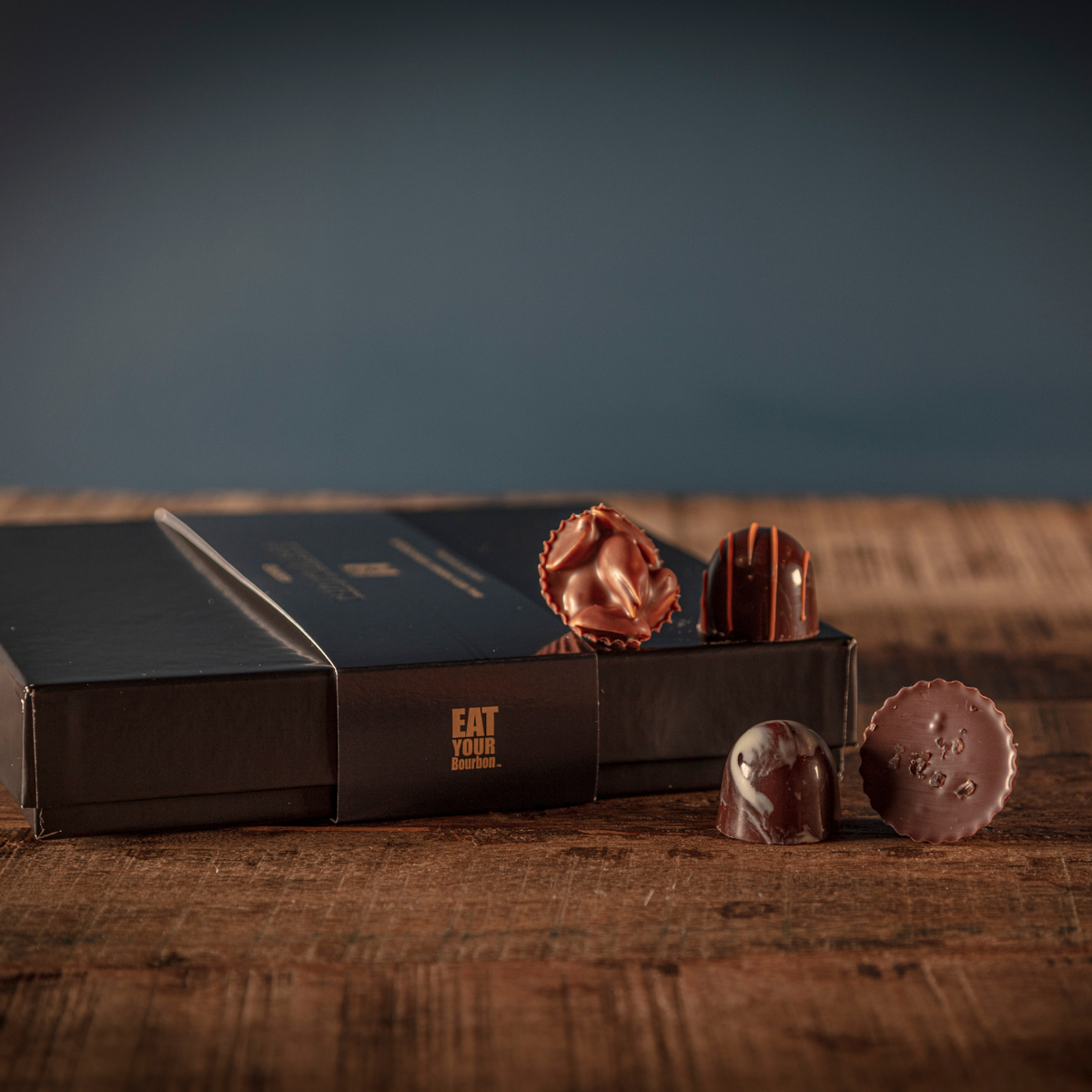 Bourbon Barrel Assorted Artisan Chocolates - 16 Piece Box – Bourbon ...