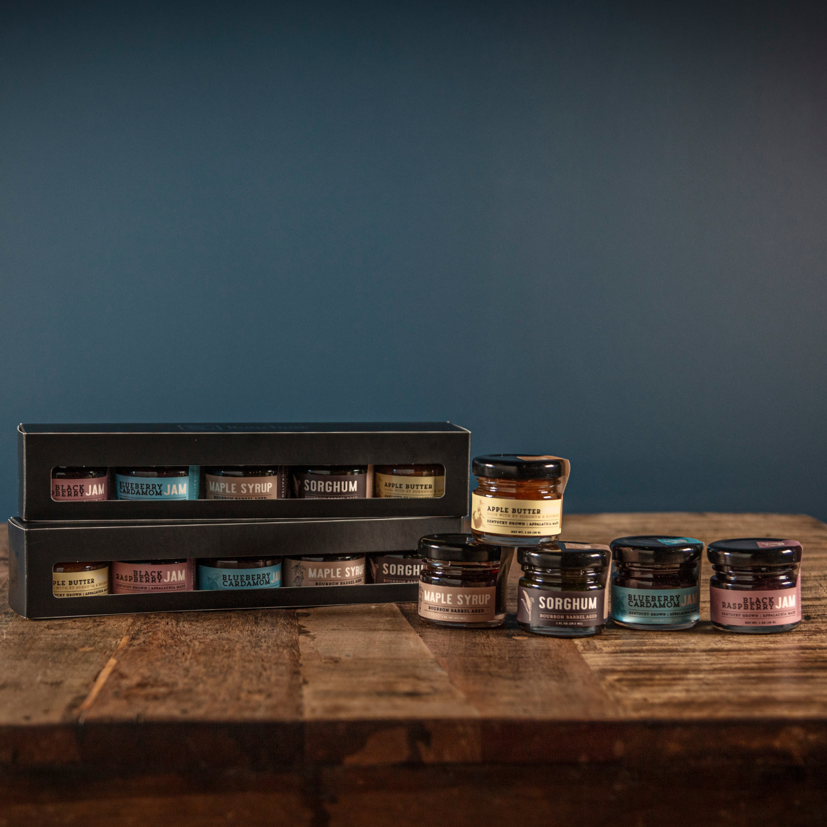 Bourbon Barrel Jams Gift Set - Five Flavors – Bourbon Barrel Foods