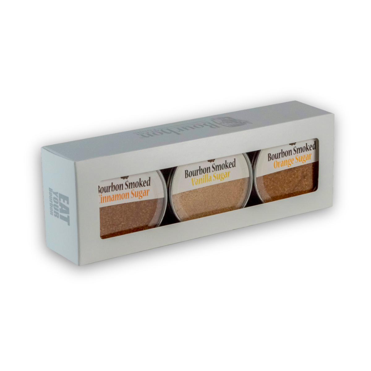 Bourbon Smoked Sugars Trio - Orange, Vanilla, Cinnamon – Bourbon Barrel ...